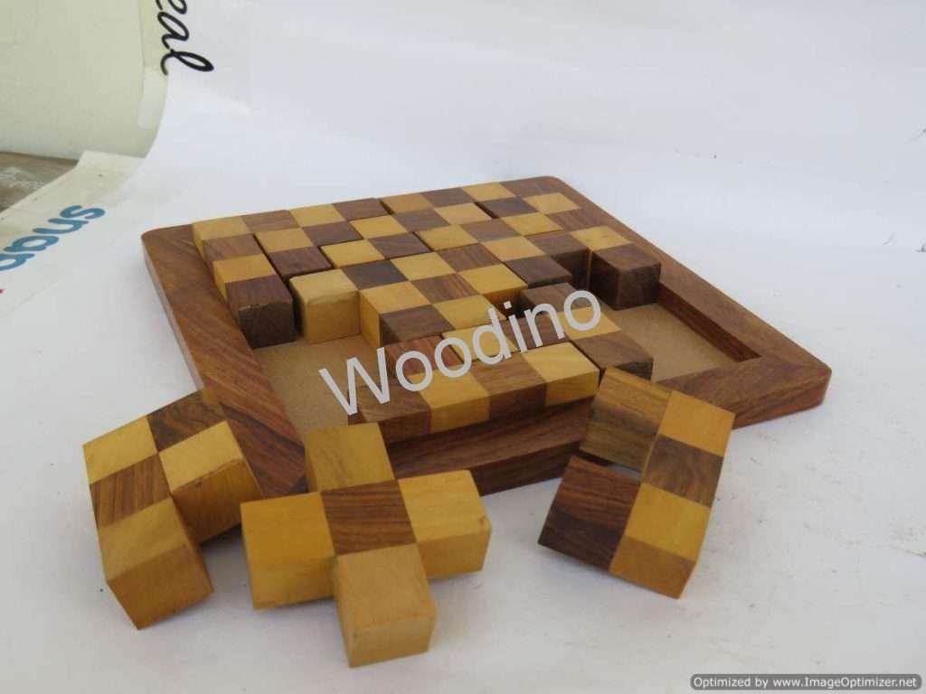 Woodino Wooden Blocks Puzzle Games For Kids | Handcrafted Wooden Products