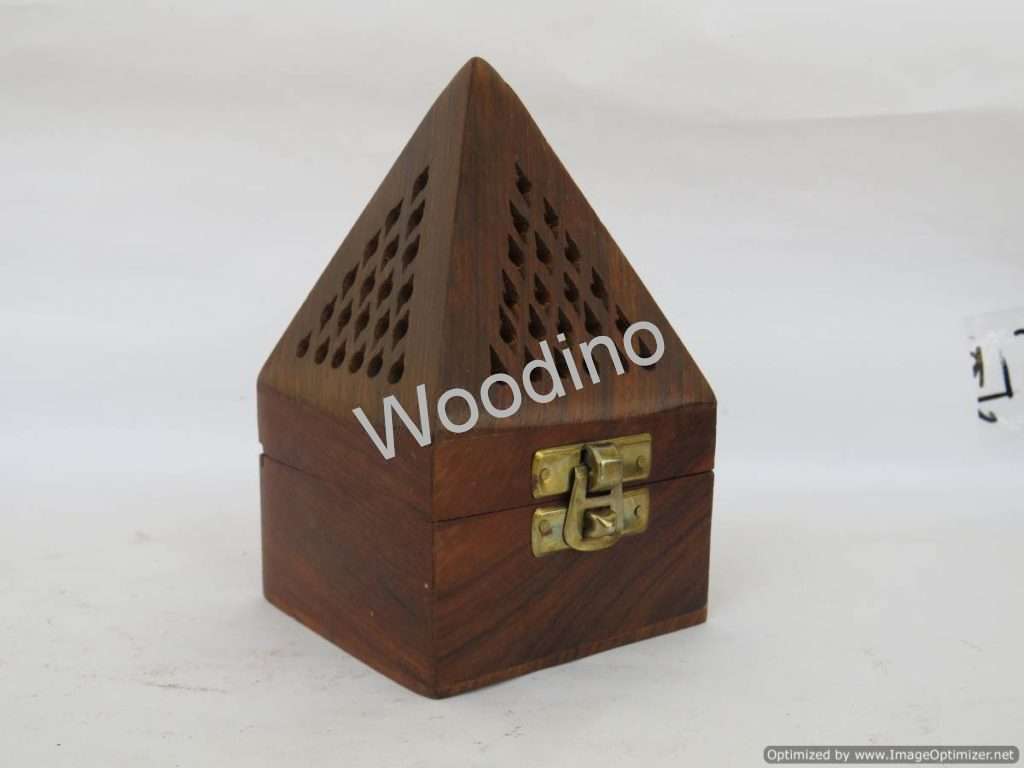 Woodino Triangle Incense Lobaandan Holder 4 Inch | Woodino