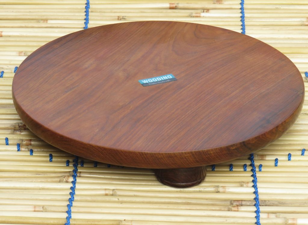 Woodino Round Chakla II Sheesham Wood Roti Maker | Woodino